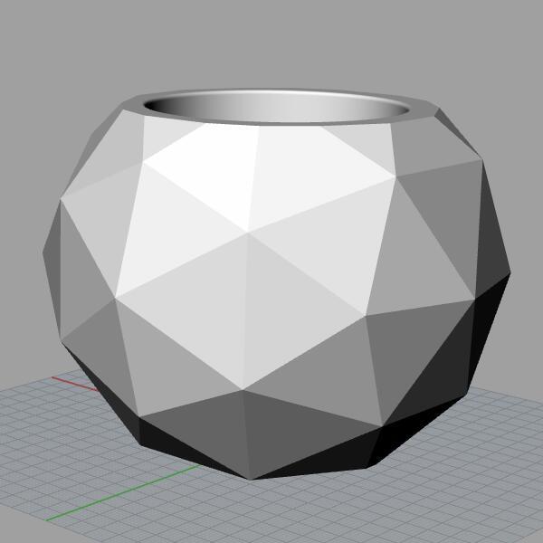 Fichier STL jardinière geodezi 🌺 ・Objet imprimable en 3D à télécharger ...