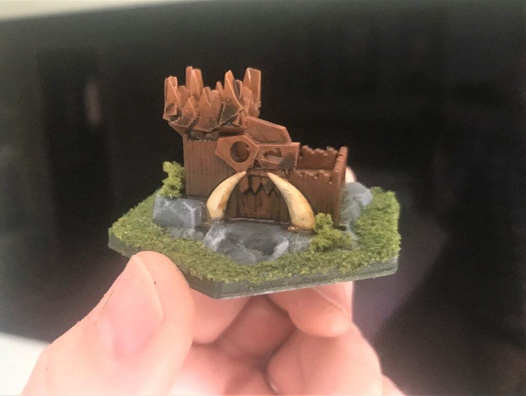 ♟ Wargaming Hex Tiles / Mighty Empires - Orc / Ork Tiles・Free STL File ...