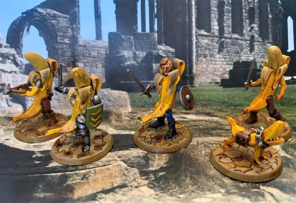 🍌 28mm Banana Conscript Cultist - Banana Knight Cult v2・Free STL File ...