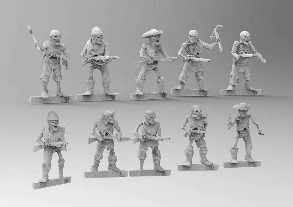 💀 Skeleton Warrior - 28mm wargames fantasy miniature V2 Redux・Free STL ...