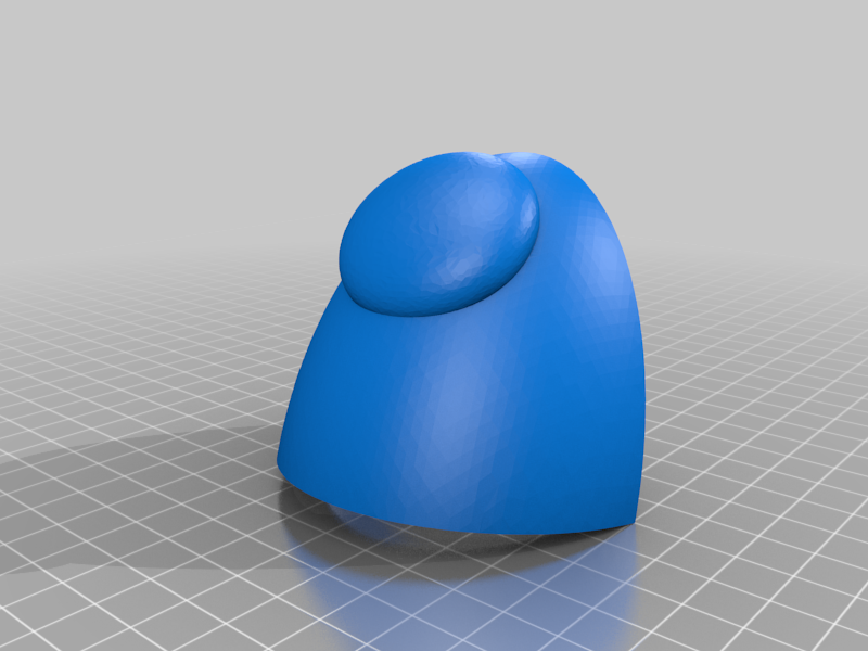 🛰 C100 Womble Shoulder Pads・Free 3D File for ・Cults