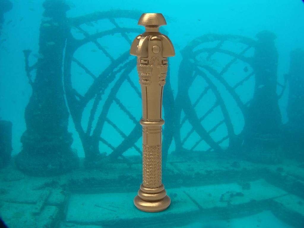 Free STL file Warlords of Atlantis Golden Totem Statue 🌊 ・3D printer ...