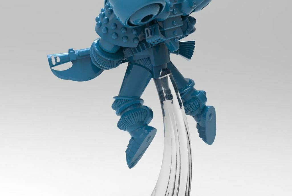 🛰 28mm Miniature Flight Base for Retro Space Men・Free STL File for ・Cults