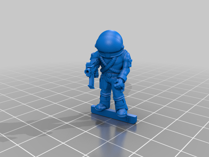 🛰 Undead Space Skeleton Alive ! Two・Free 3D File for ・Cults