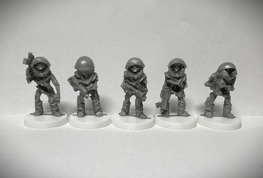 🛰 Undead Space Skeleton Alive ! Two・Free 3D File for ・Cults