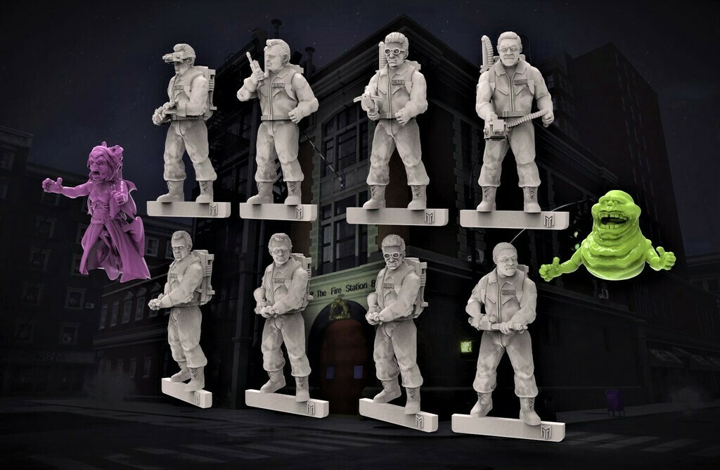 Ghostbusters 28mm Miniature Rpg Ghostbusters Slimer" 3D Models To