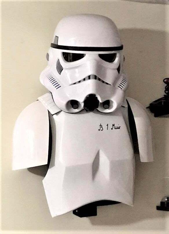 🫡 Stormtrooper Imperial Logo & TK-421 designation plaque - StarWars ...