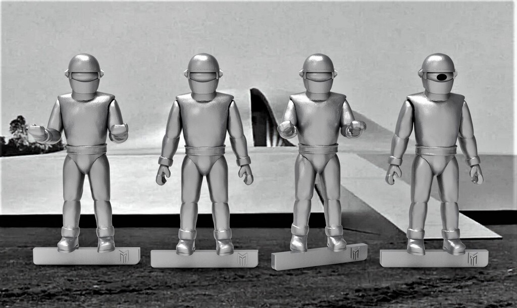 🌍 Gort - The Day The Earth Stood Still - 28mm・Free STL File for ・Cults