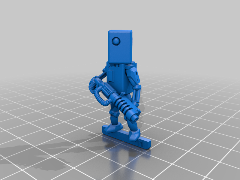 🤖 Stapler Droid Five - 28mm Wargaming Miniature Robot・Free STL File for ...