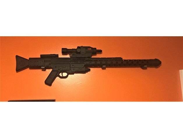 IG-88's DLT-20A blaster rifle parts・Free STL File for ・Cults