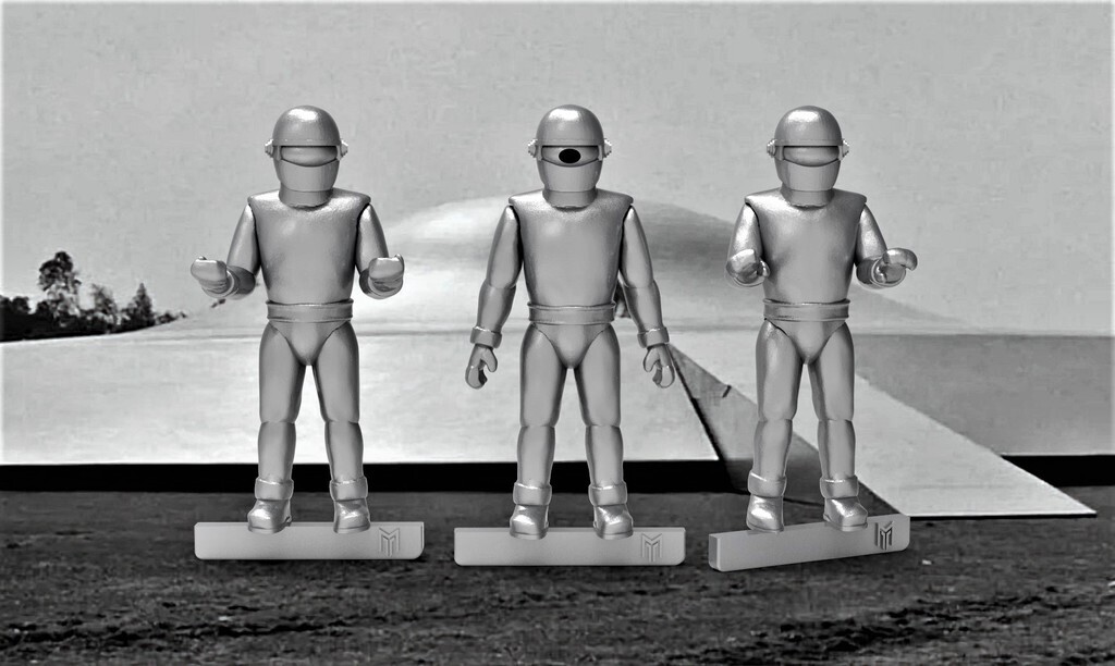 🌍 Gort - The Day The Earth Stood Still - 28mm・Free STL File for ・Cults