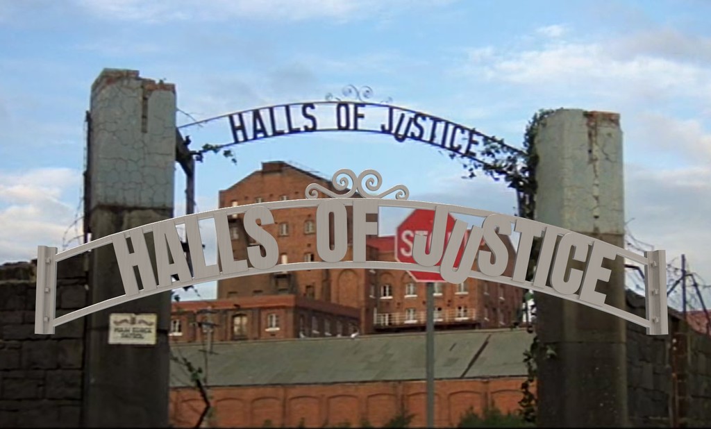 🚗 Mad Max - Halls of Justice - Main Force Patrol Sign・Free 3D File for ...