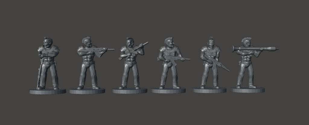 Free STL file Fifi Macaffee Cop / Bronze 20mm Dark Future / Gasland ...