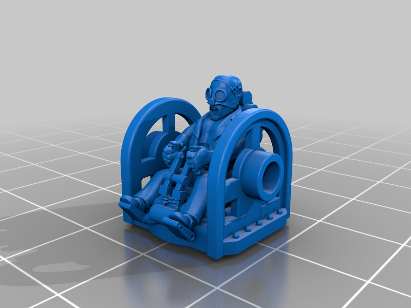 🛥️ Waterworld Quad Machine Gunner Turret - 20nn Miniature - Gaslands ...