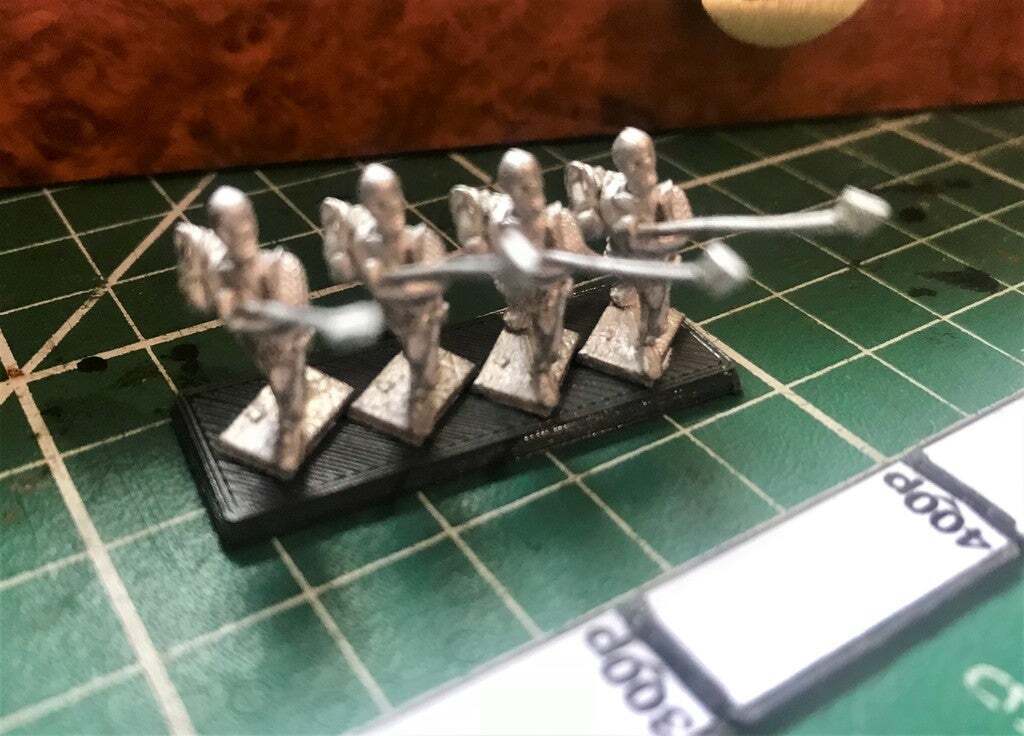 STL-Datei Hordes of the Things (HotT) 15mm Bases (40mm fronted) ♟ ...