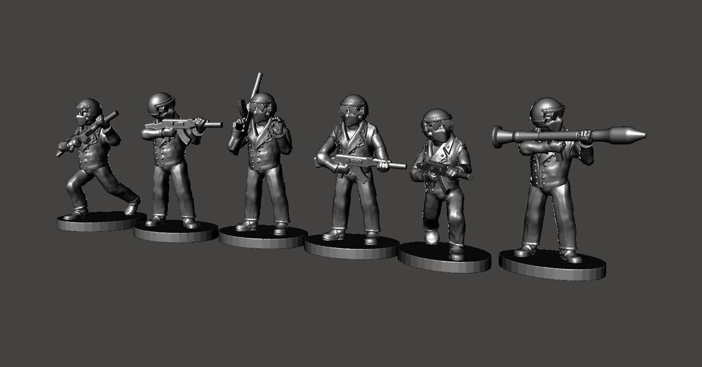 Free STL file Fifi Macaffee Cop / Bronze 20mm Dark Future / Gasland ...