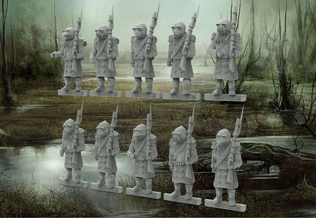 ♟ 28mm Turnip 28 / Sludge - Rifle / Musket for Conversions・Free STL ...