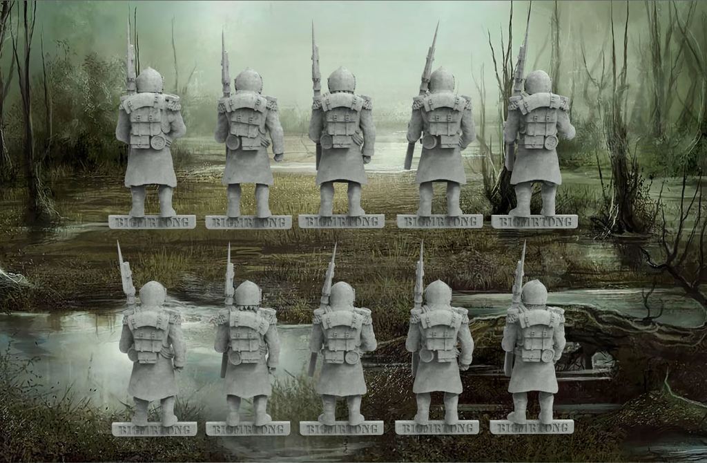 ♟ 28mm Turnip 28 / Sludge - Rifle / Musket for Conversions・Free STL ...