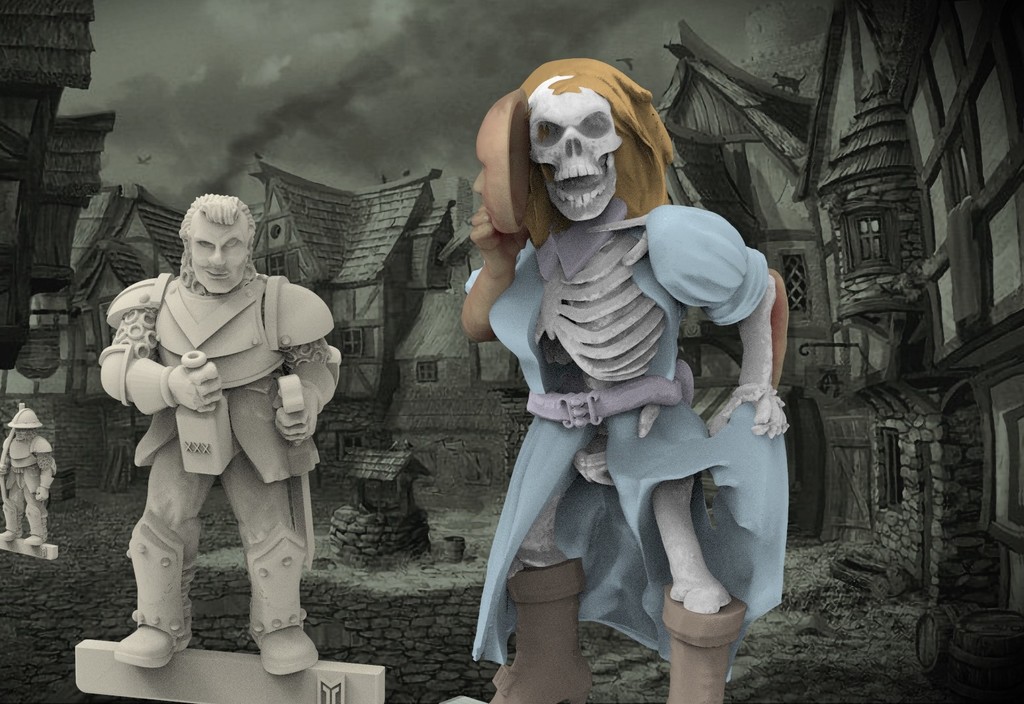 🎃 Victorian Syphilis Halloween Horror ! - Poster Girl・Free 3D File for ...