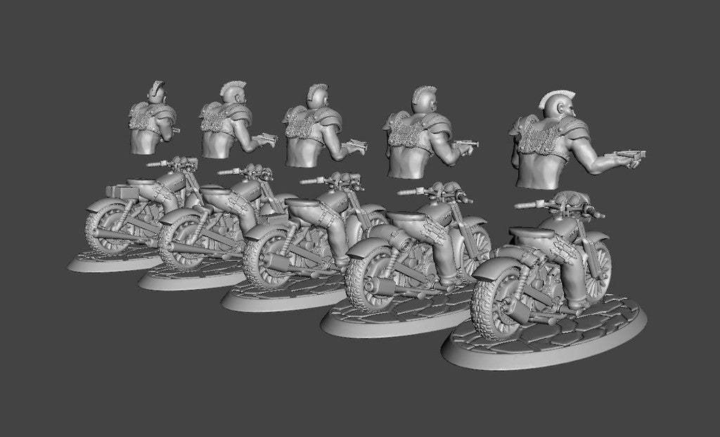 🏹 28mm Post Apocalyptic Biker Punk Gang Member - FWW & Gaslands etc ...