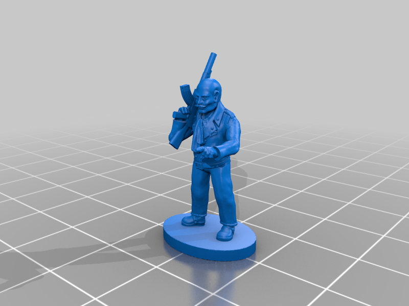 Free STL file Fifi Macaffee Cop / Bronze 20mm Dark Future / Gasland ...