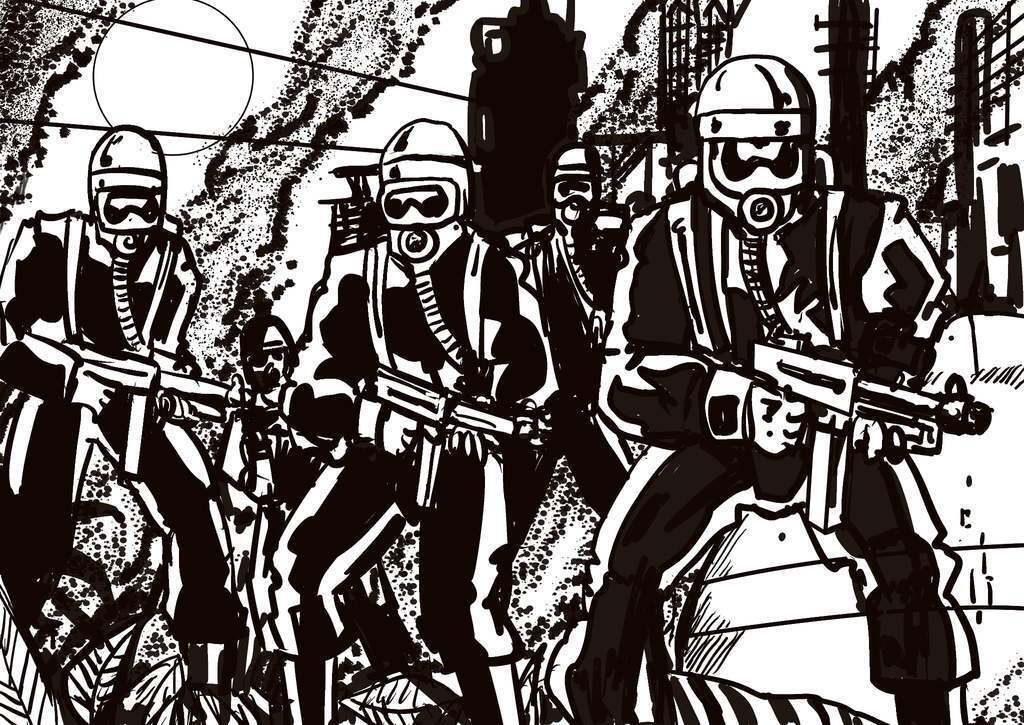 🫡 Quatermass 2 Infected Soldier, Extraterrestrial Meteor Scanner・Free ...