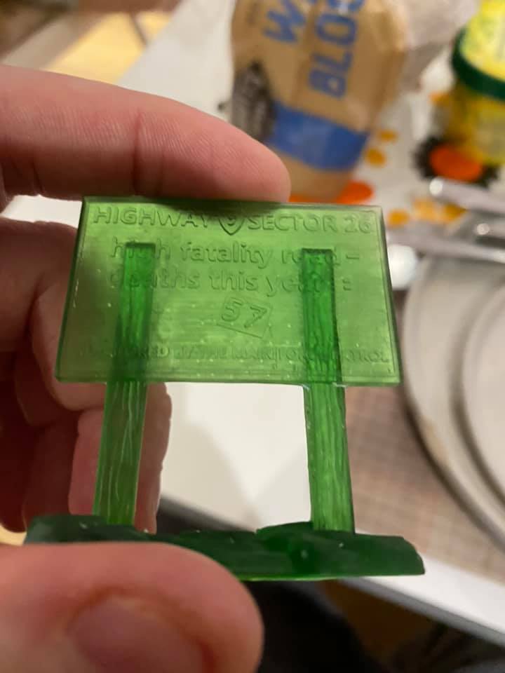 3D printable Mad Max Highway 9 Main Force Patrol Sign - Gaslands ...