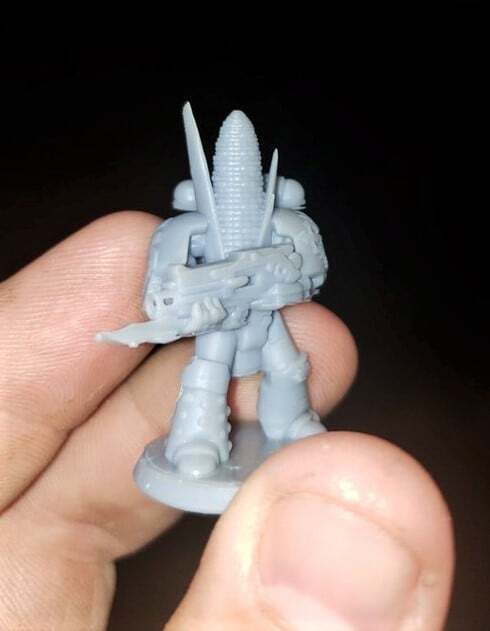 3D printable Kernel Korn - Chaos Space Knight・Cults