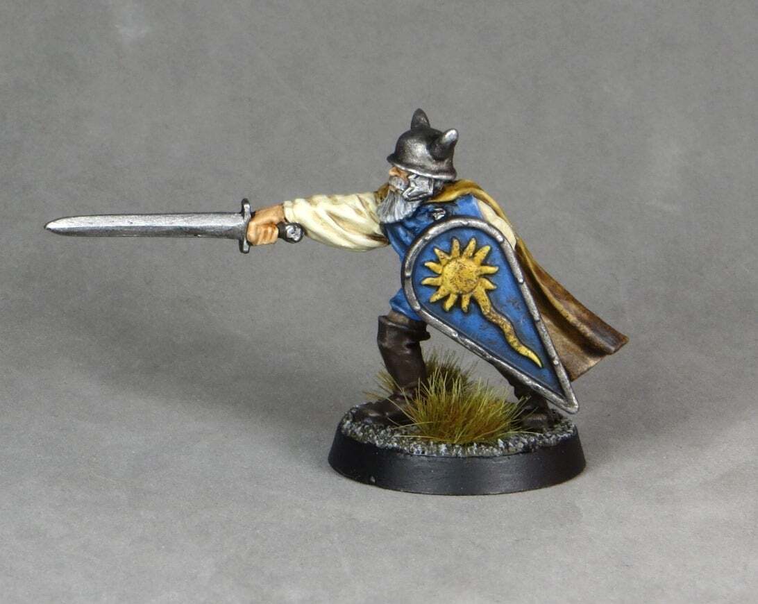 3D printable Sommerlund Sun Kite Shield - 28mm Miniature Conversion・Cults