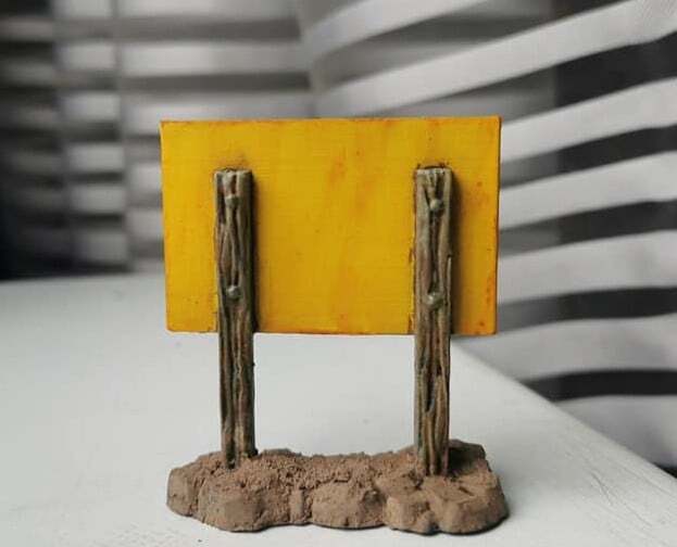 3D printable Mad Max Highway 9 Main Force Patrol Sign - Gaslands ...