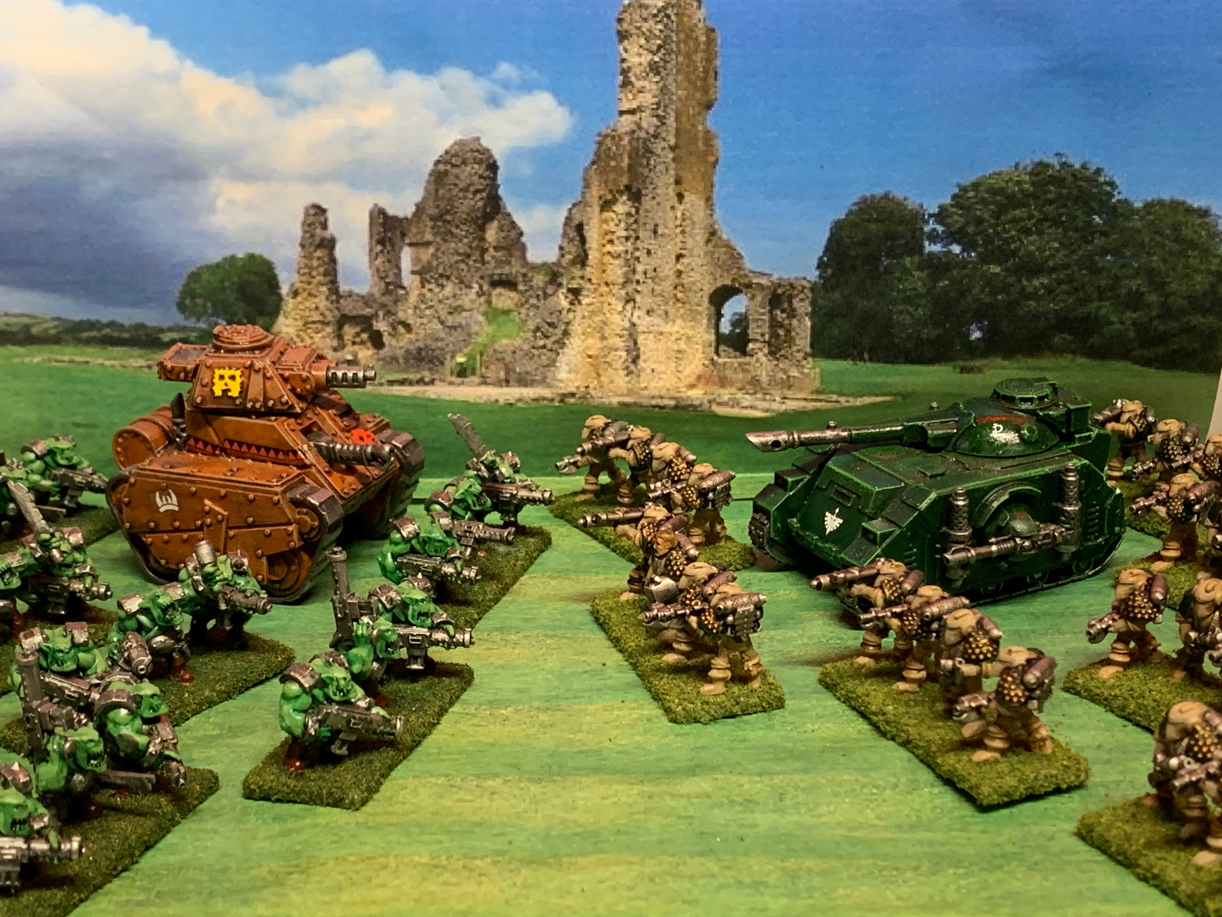 3D printing 15mm Scale Ork / Orc Tanks・Cults