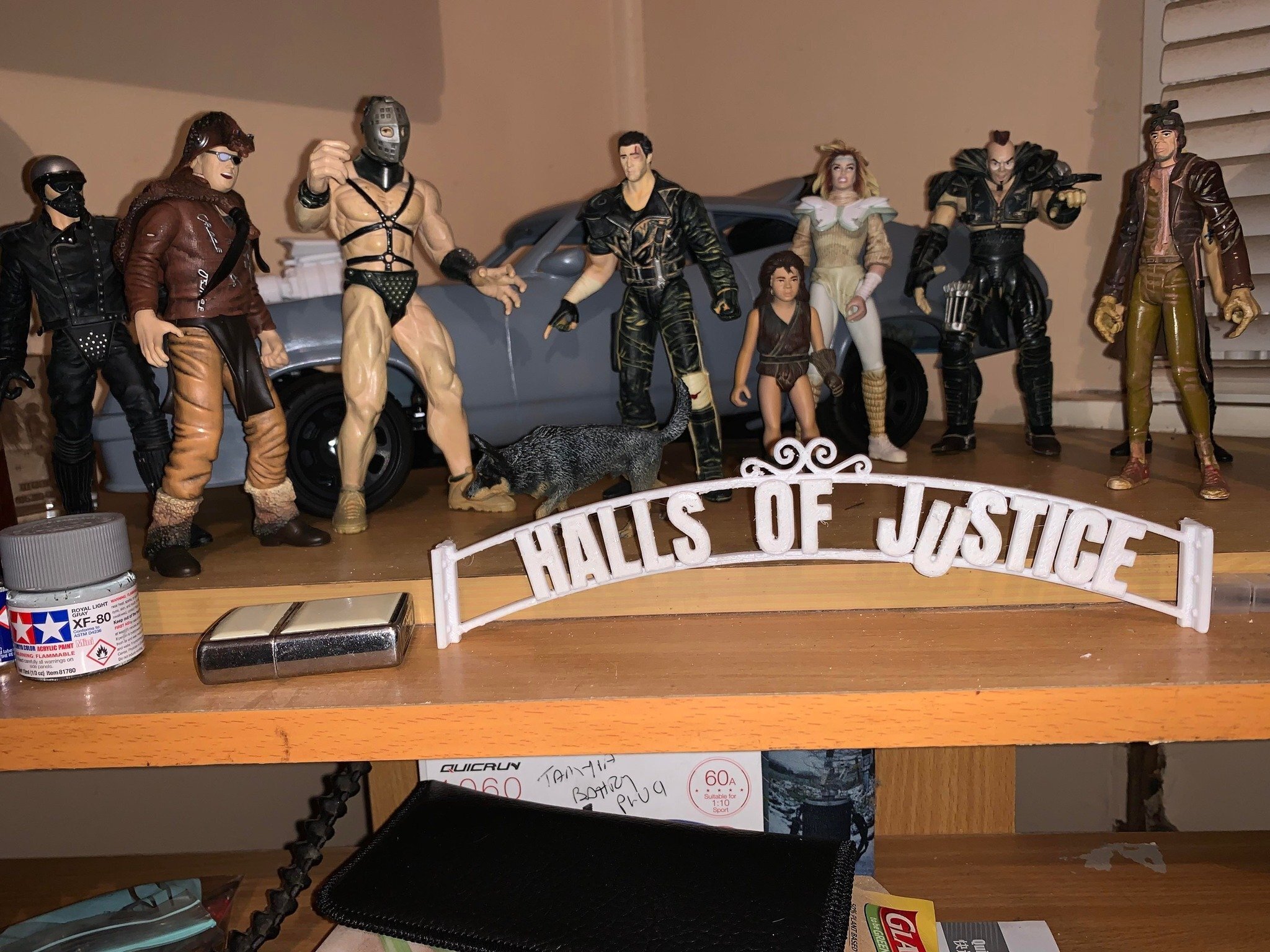 3D printed Mad Max - Halls of Justice - Main Force Patrol Sign・Cults