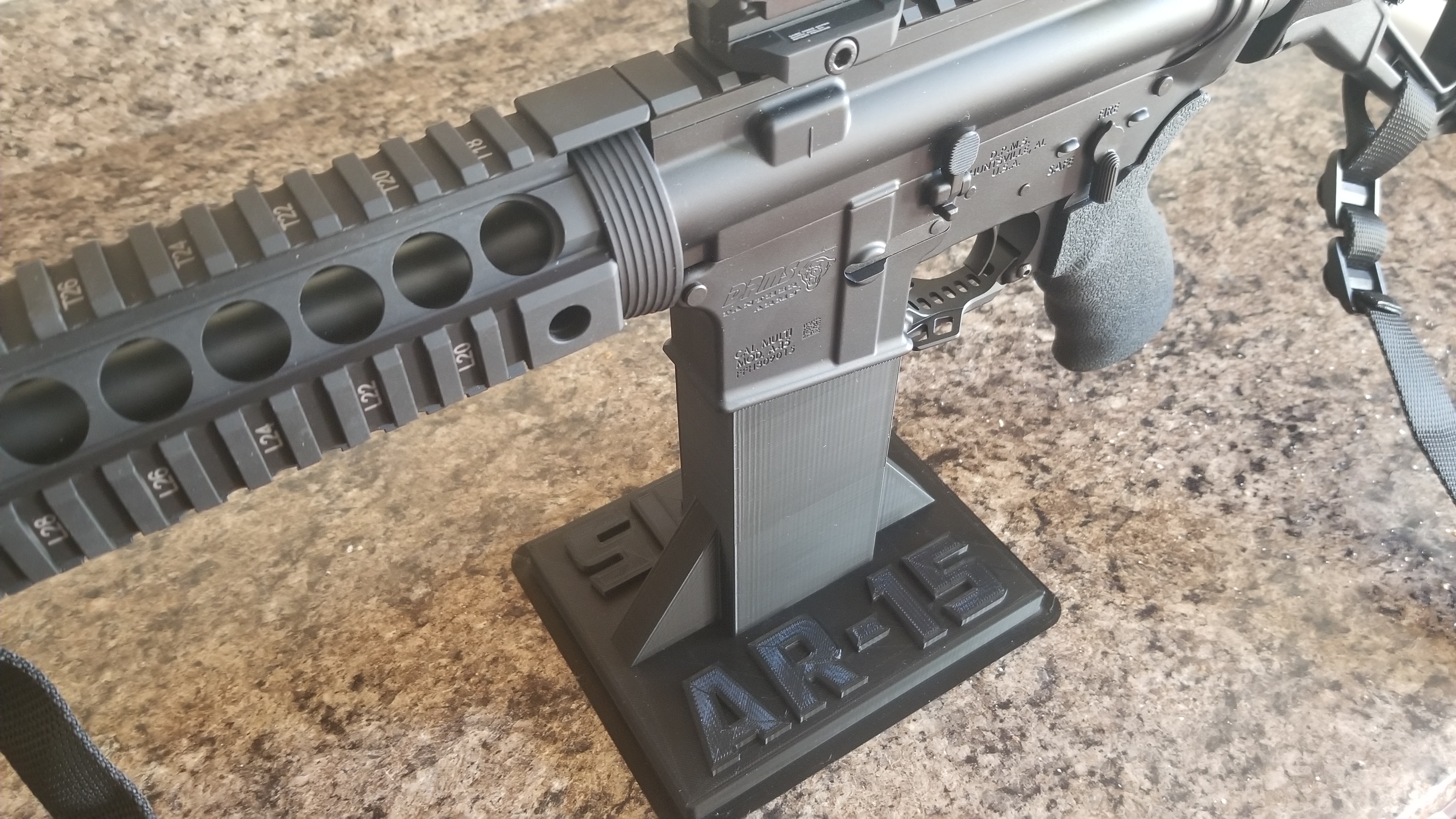 🔧 AR-15 STAND・ STL File for ・Cults