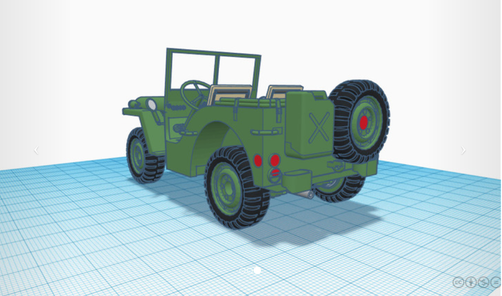 STL file Jeep WWII 🏛️ ・3D print model to download・Cults