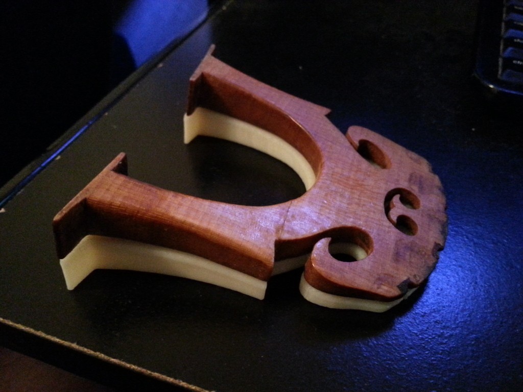 🌉 Cello Bridge・Free STL File for ・Cults