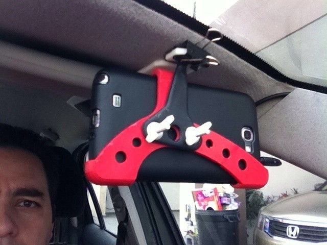 💨 Note 2 Dash Cam Mount・Free STL File for ・Cults