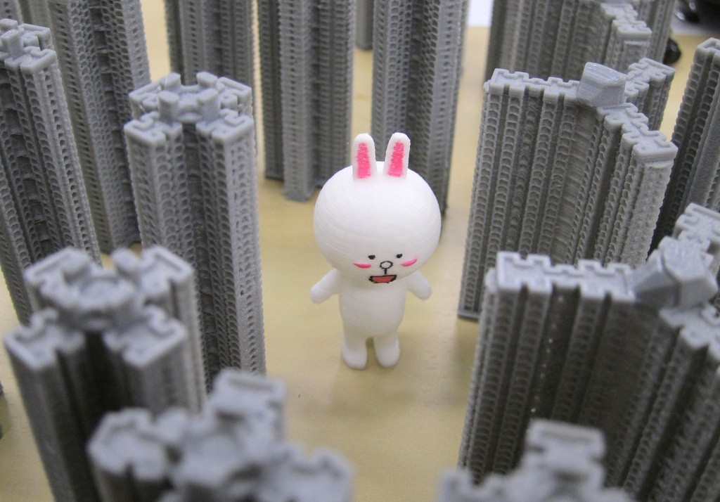 Archivo STL gratis Happy Cony Line Rangers 👫 ・Modelo imprimible en 3D ...