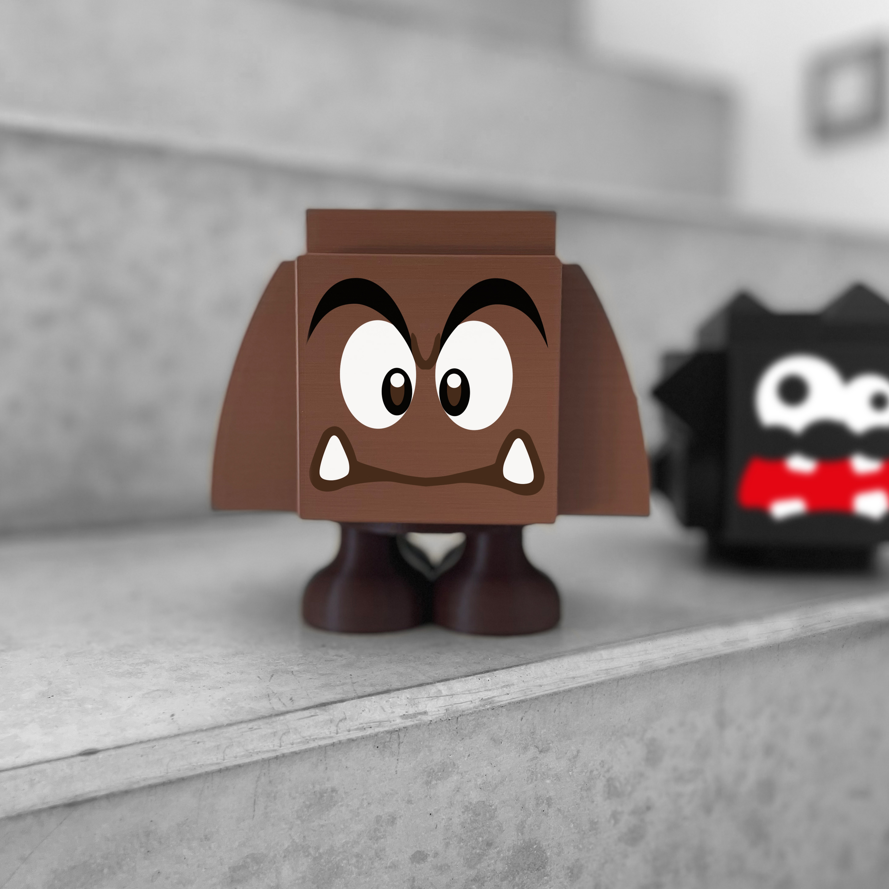 🧱 Giant Lego Goomba・Free 3D File for ・Cults