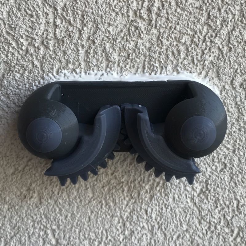 🧹 Self-locking broom handle support・ STL File for ・Cults
