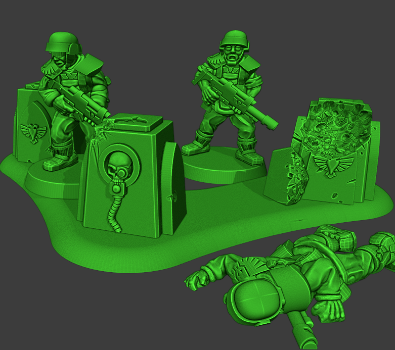 🪖 Dragonteeth Tank Traps・Free STL File for ・Cults