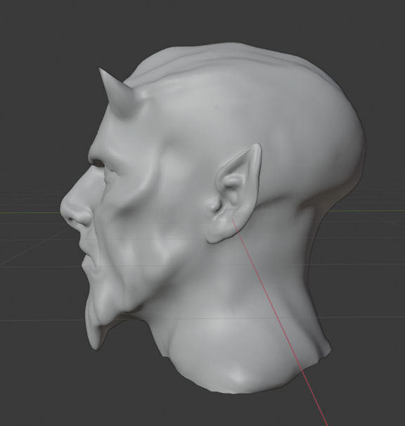 Free STL file demon 👫 ・3D printer model to download・Cults