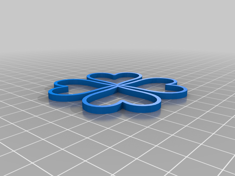 ☘️ Shamrock Tealight 2・Free 3D File for ・Cults