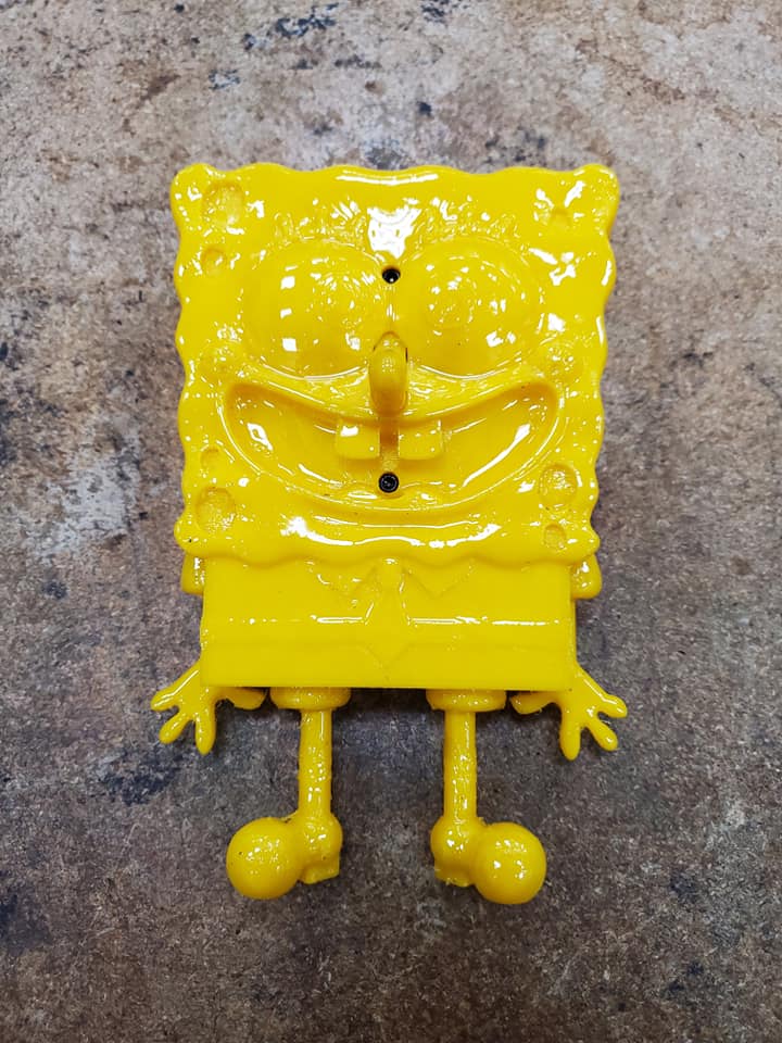 🏠 spongebob light switch cover・ STL File for ・Cults