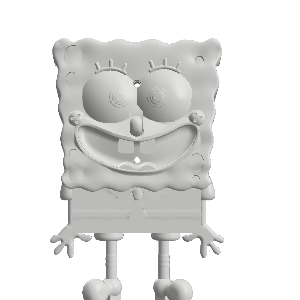 🏠 spongebob light switch cover・ STL File for ・Cults