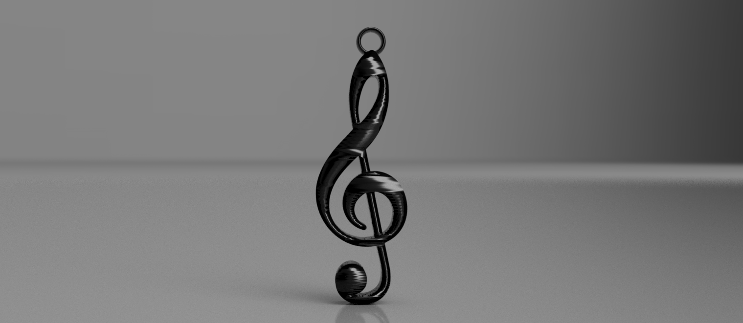 Free STL file Musical note earrings 💍・3D printable design to download・Cults