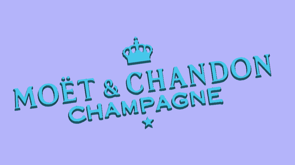 Free STL file Moet & Chandon champagne logo 🍾 ・Model to download and 3D ...