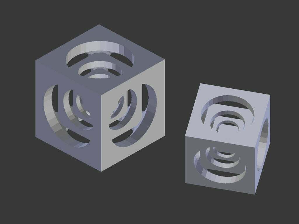 🎨 The Cube・Free STL File for ・Cults