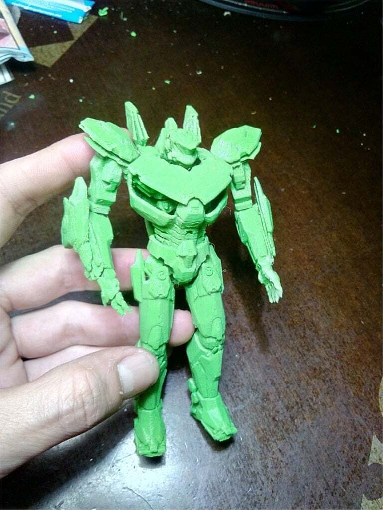 3D printing pacific rim jaegers・Cults