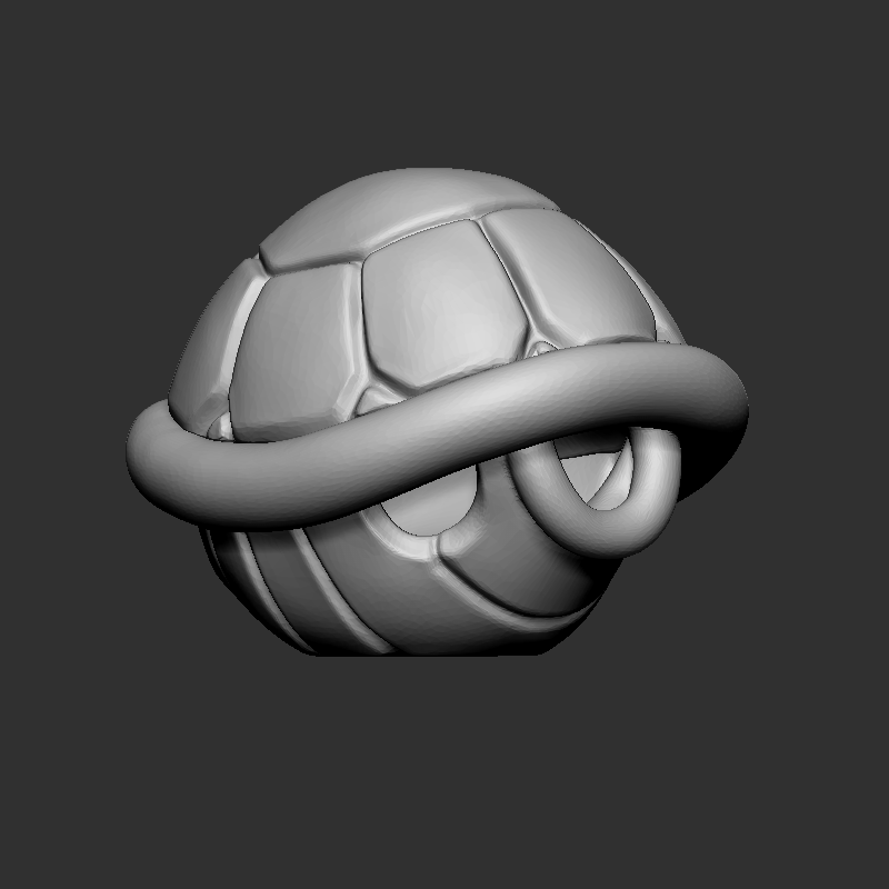🐢 Turtle Shell Fan Art for 3D print model・ STL File for ・Cults