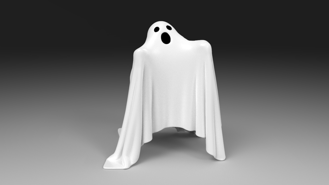 STL file Cloth Ghost 👻 ・Model to download and 3D print・Cults